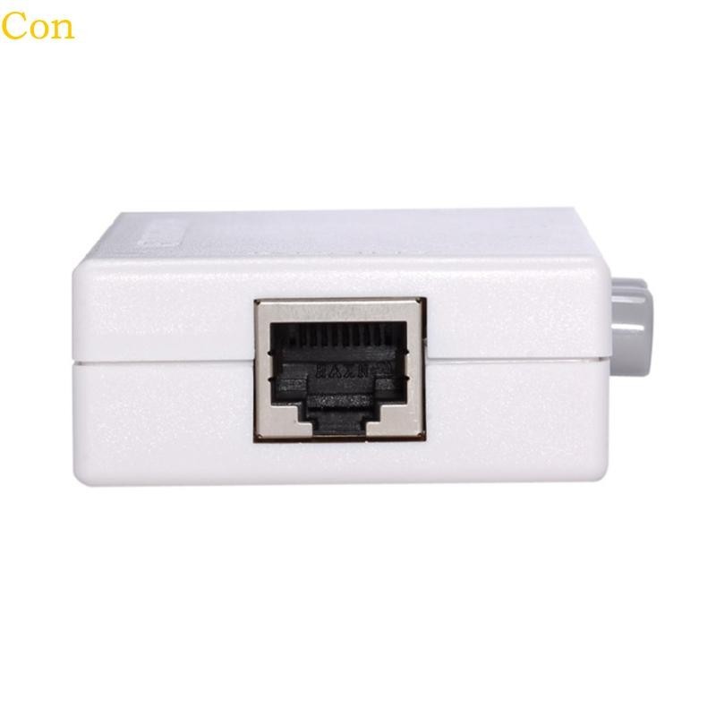 Con 2 Port RJ45 Networks Switches Switcher Box Hub 2 in 1 Out Splitter ...