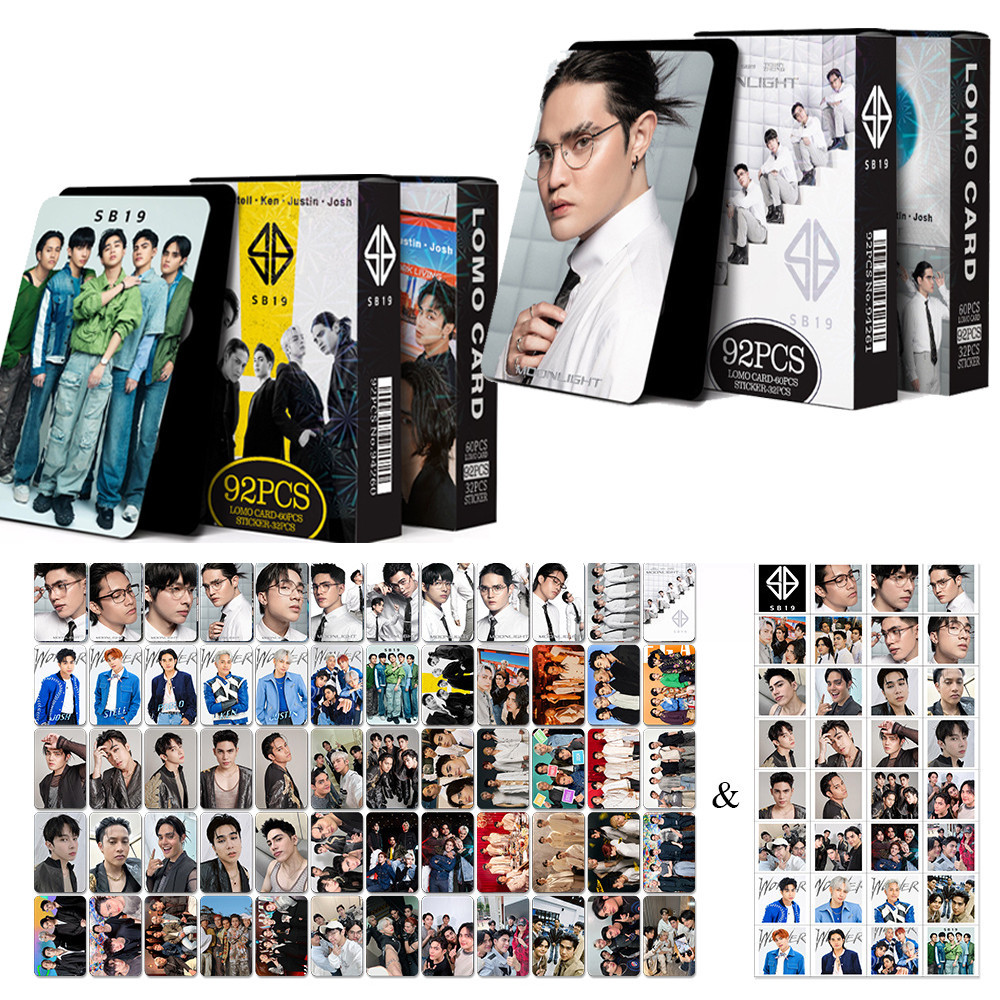 Lomo Cards SB19 Photocard Pablo Josh Stell Ken Justin Photocards Card ...