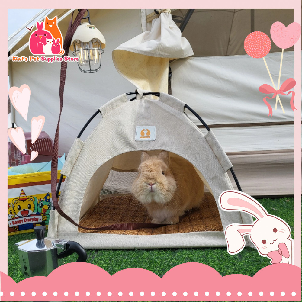 Rabbit Tent Nest Cage Decorative Beautiful Fence Rabbit Tent Shelter ...