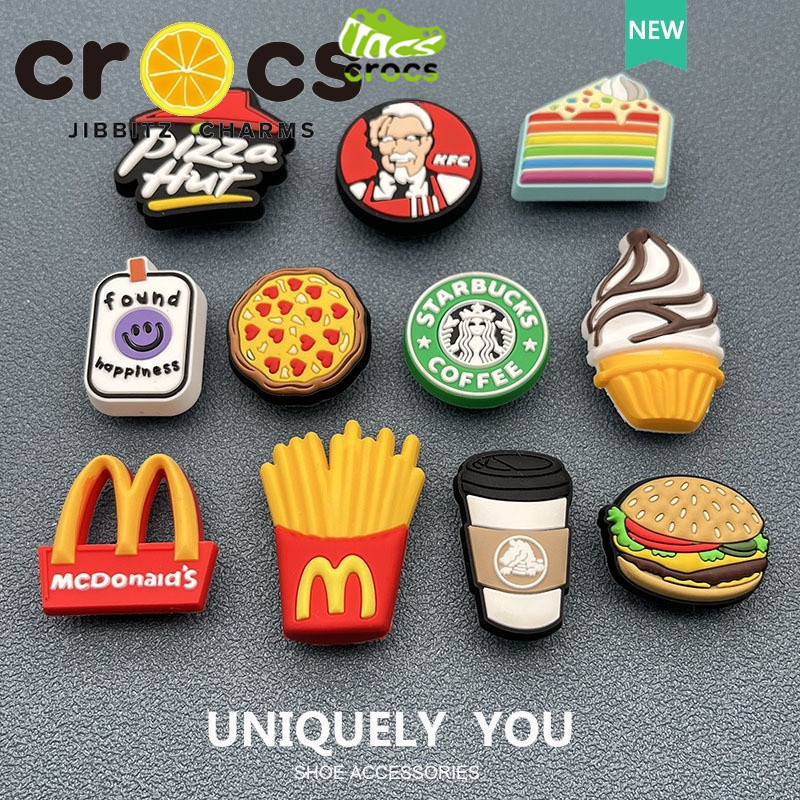 New Crocs Jibbitz Charm Shoe Flower PVC Crocs Shoe Accessories DIY Shoe ...