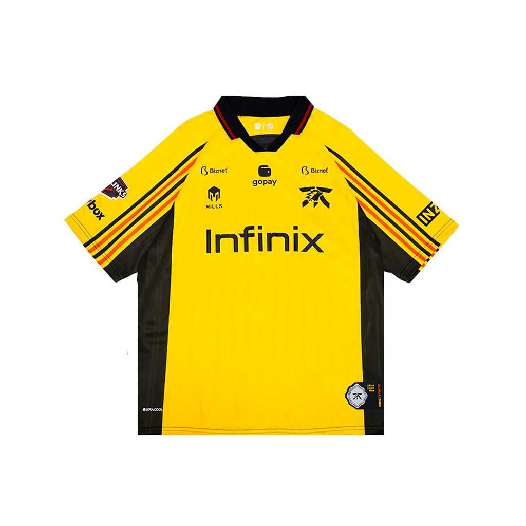 Fnatic ONIC Vincitore Home - Yellow Jersey | Shopee Philippines