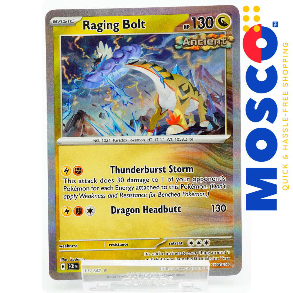 Raging Bolt - 111/142 Rare Stellar Crown | Pokemon TCG | Shopee Philippines