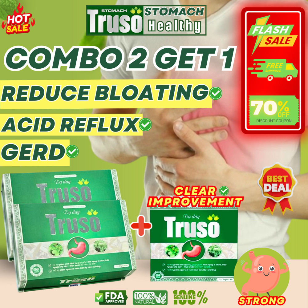[BUY 2 GET 1]Truso strong stomach aids digestive disorders such as acid ...