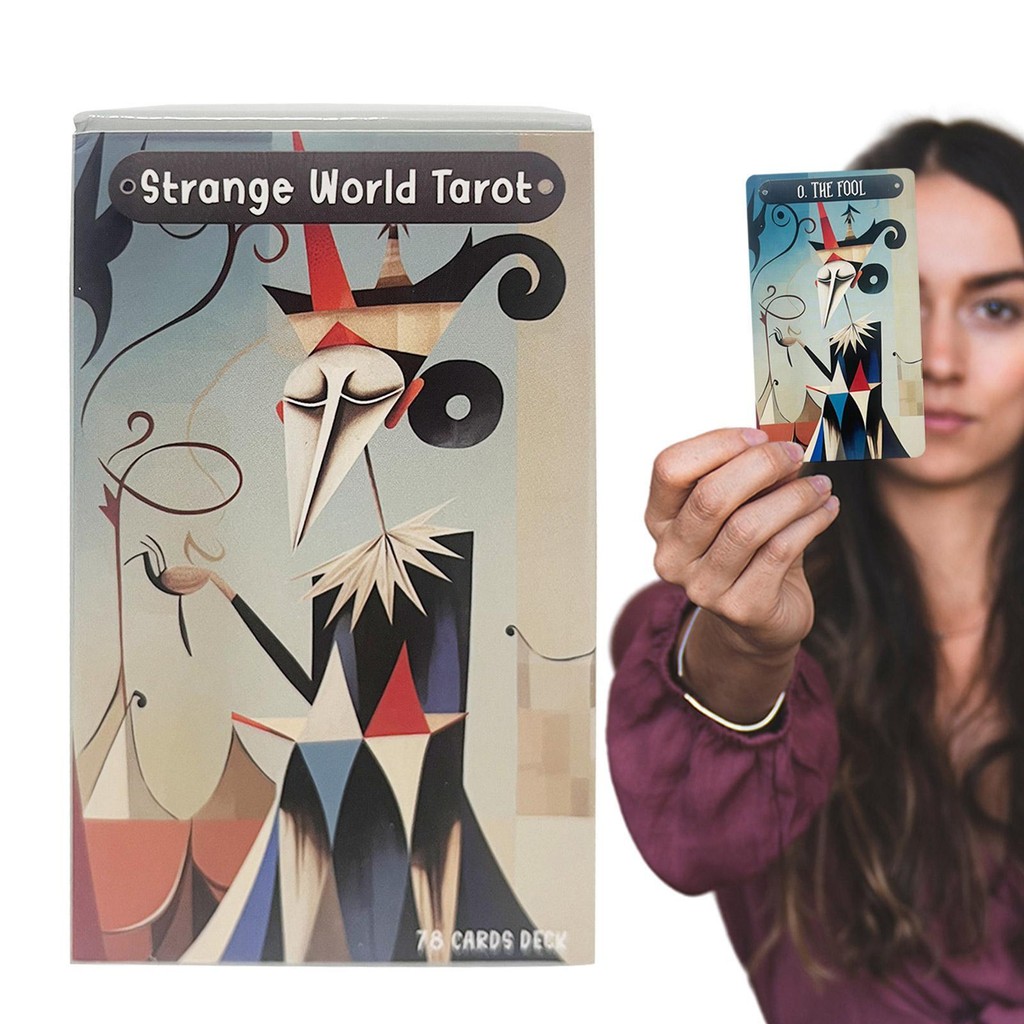 78 Cards Strange World Tarot Divination Cards Board Game Tarot Deck ...