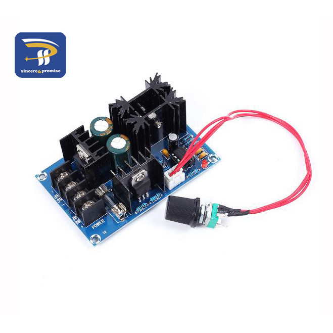 DC motor speed regulation module 800W high power motor control panel ...