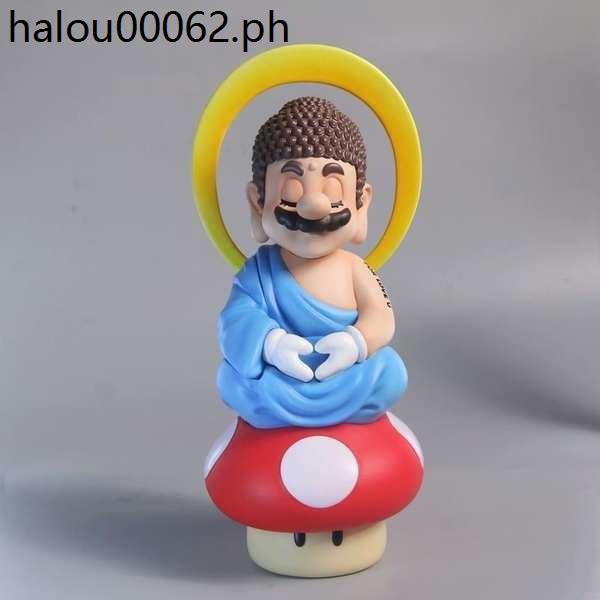 Super Mario GK SUPER Buddha LOVE U Buddha Mario Statue Hand-Made Model ...