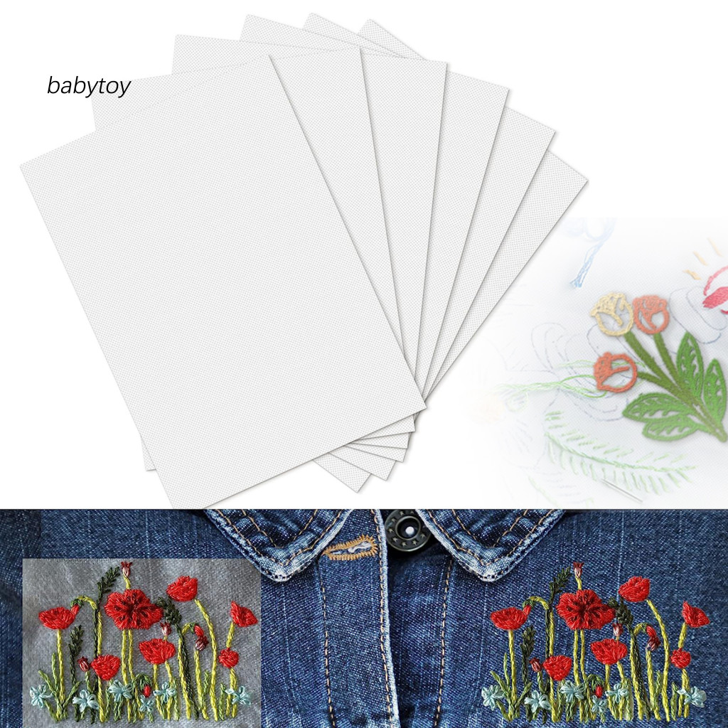 [Ready Stock] Embroidery Stabilizer Sheets Water Soluble Embroidery ...
