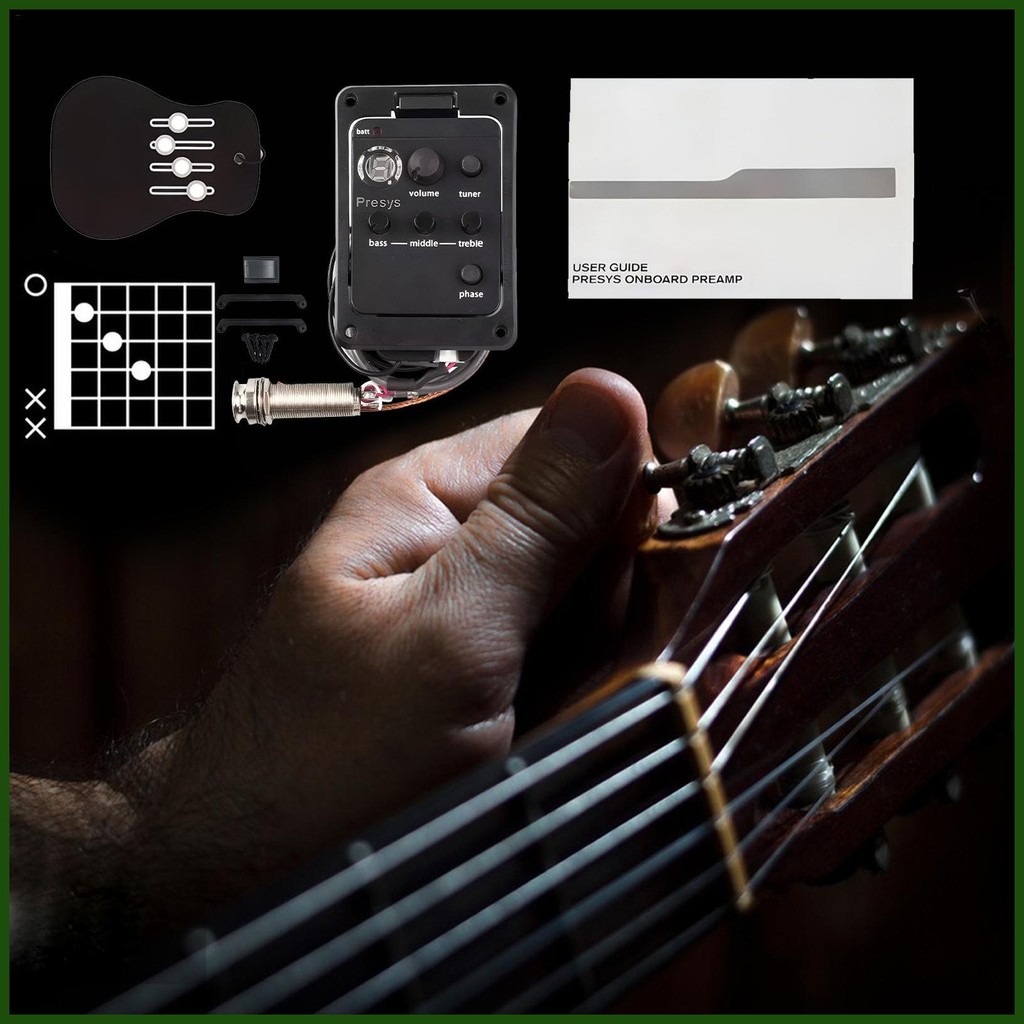 Acoustic Pickup For Guitar Pickup Preamp Amplifier Guitar Sound ...