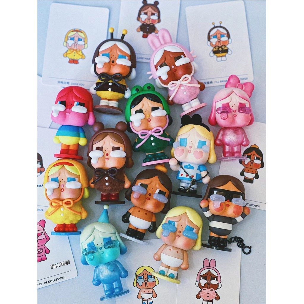 CRYBABY authentic CRYBABY Crying Again Series art toy | Shopee Philippines