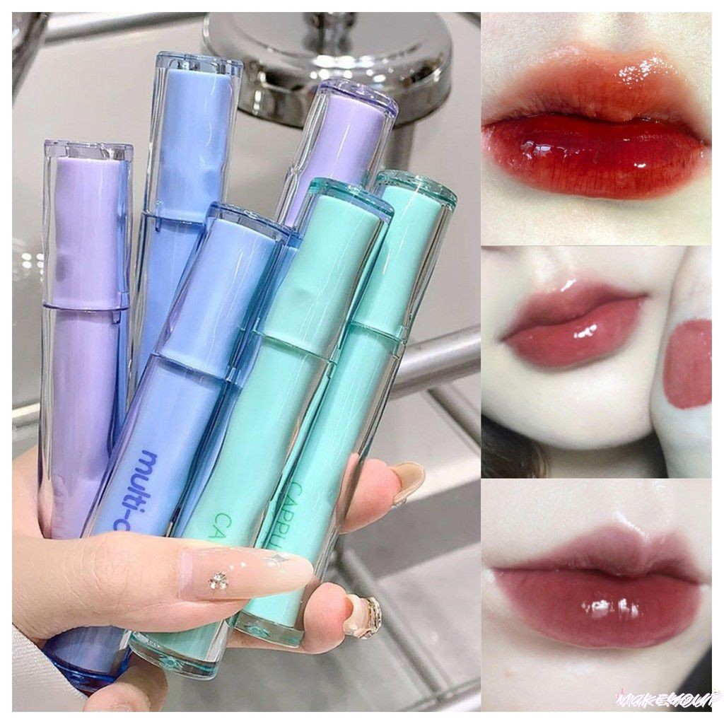 3 Pcs/set Cappuvini Lipstick Show Whiteness Non-stick Cup Waterproof ...
