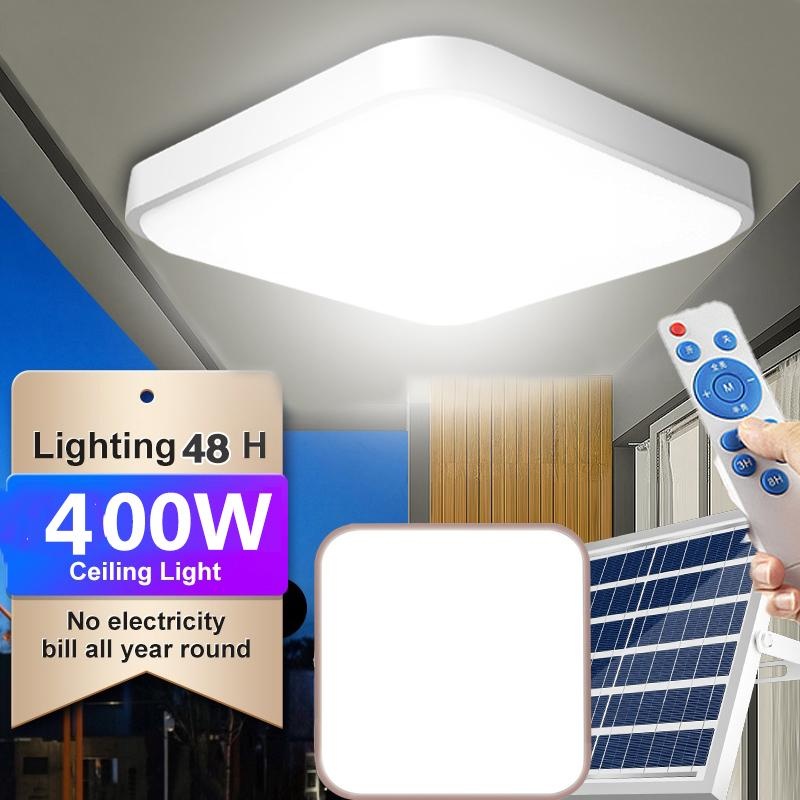 Solar Ceiling Light Outdoor Light Waterproof IP67 LED indoor Lamp 400W ...