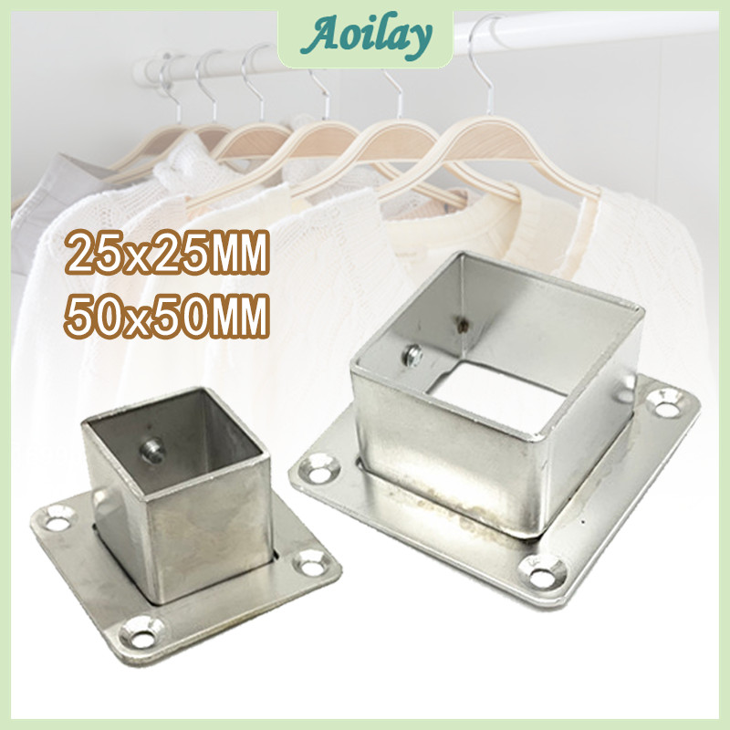 1inch/2inch Stainless Steel Square Flange Bases Square Post Bases ...