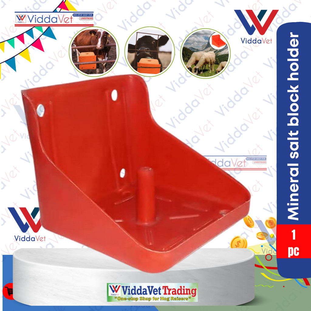 Viddavet Lick Brick holder Box Sheep Salt Feeder Deer Salt Lick Block ...