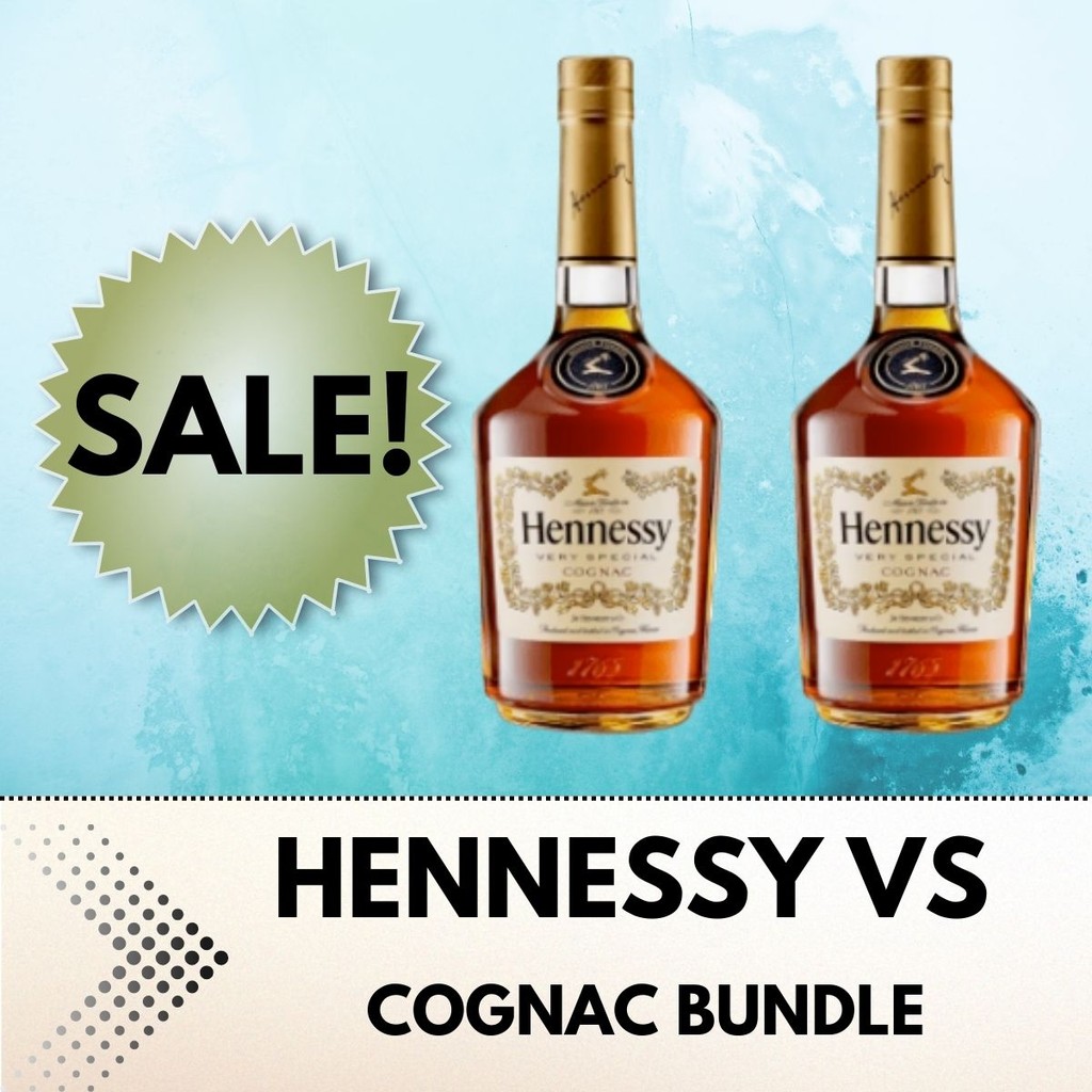 Hennessy VS Very Special Cognac 700ml x 2 (with boxes) | Shopee Philippines