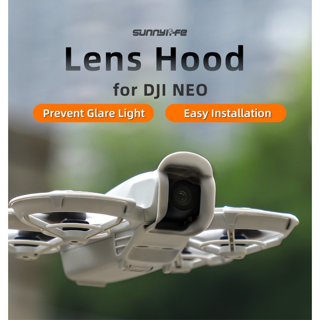 For DJI NEO Lens Hood Gimbal Protection Anti-Glare Lens Visor Accessory ...