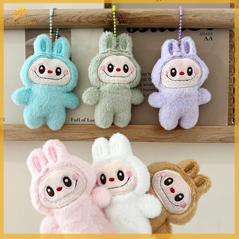 Cheeseday| Cute Labubu Plush Toy Cartoon The Monsters Pendant Soft ...
