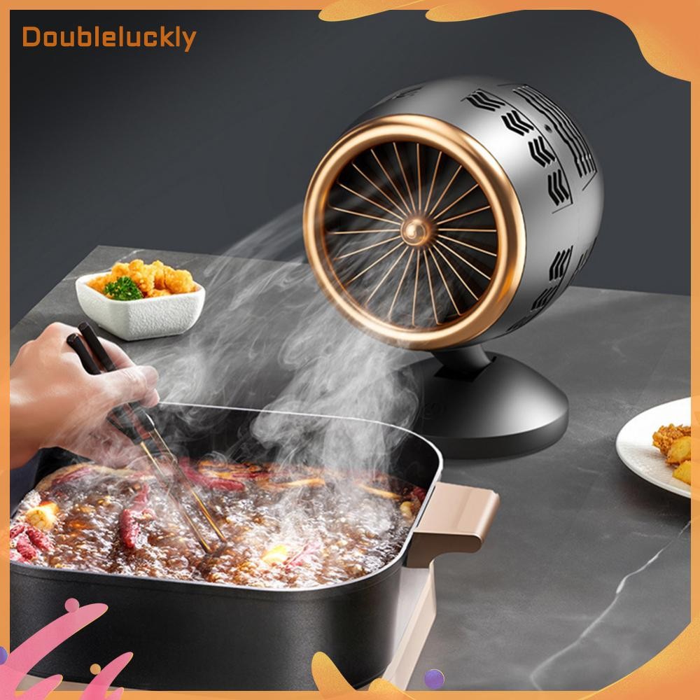 Desktop Range Hood Height Angle Adjustment Cooking Hood for Indoor BBQ ...