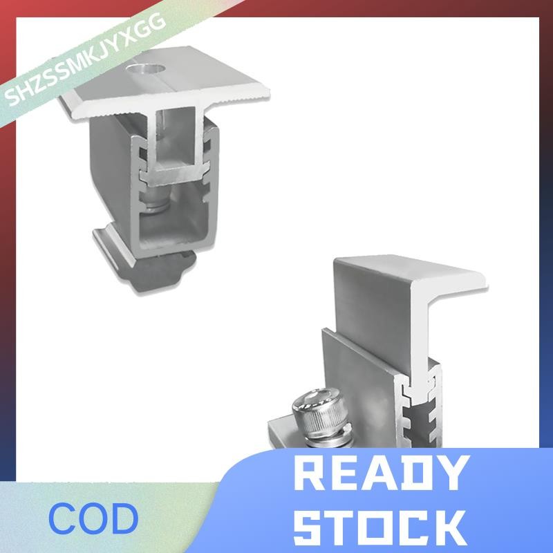 10PCS Solar Panel Mounting Bracket Kit Adjustable 30/35/40mm Fixing ...