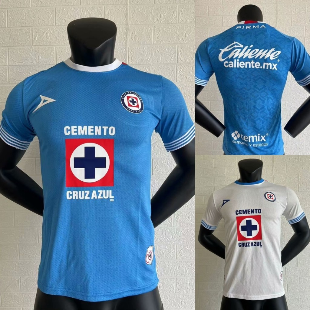 Cruz Azul Jersey Player Version 24/25 Home Away Football Shirt Men ...