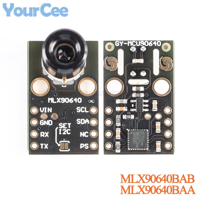 MLX90640BAA MLX90640BAB IR 32*24 Infrared Temperature Measurement Dot ...