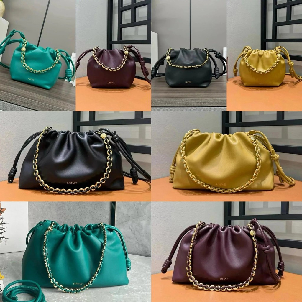LOEWE LOEWE New Style Jade Series Flamenco Purse Lucky Bag Bag Small ...