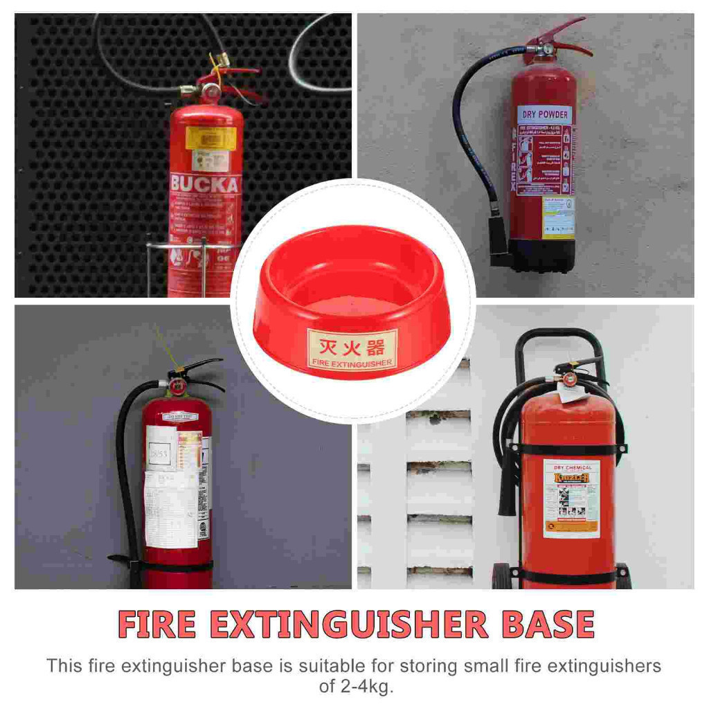 Luminous Fire Extinguisher Base Bracket Fire Extinguisher Base 2-4 Kg ...