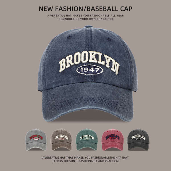 tambay cap kalo for men Vintage Antique Washed Denim Baseball Cap Women ...