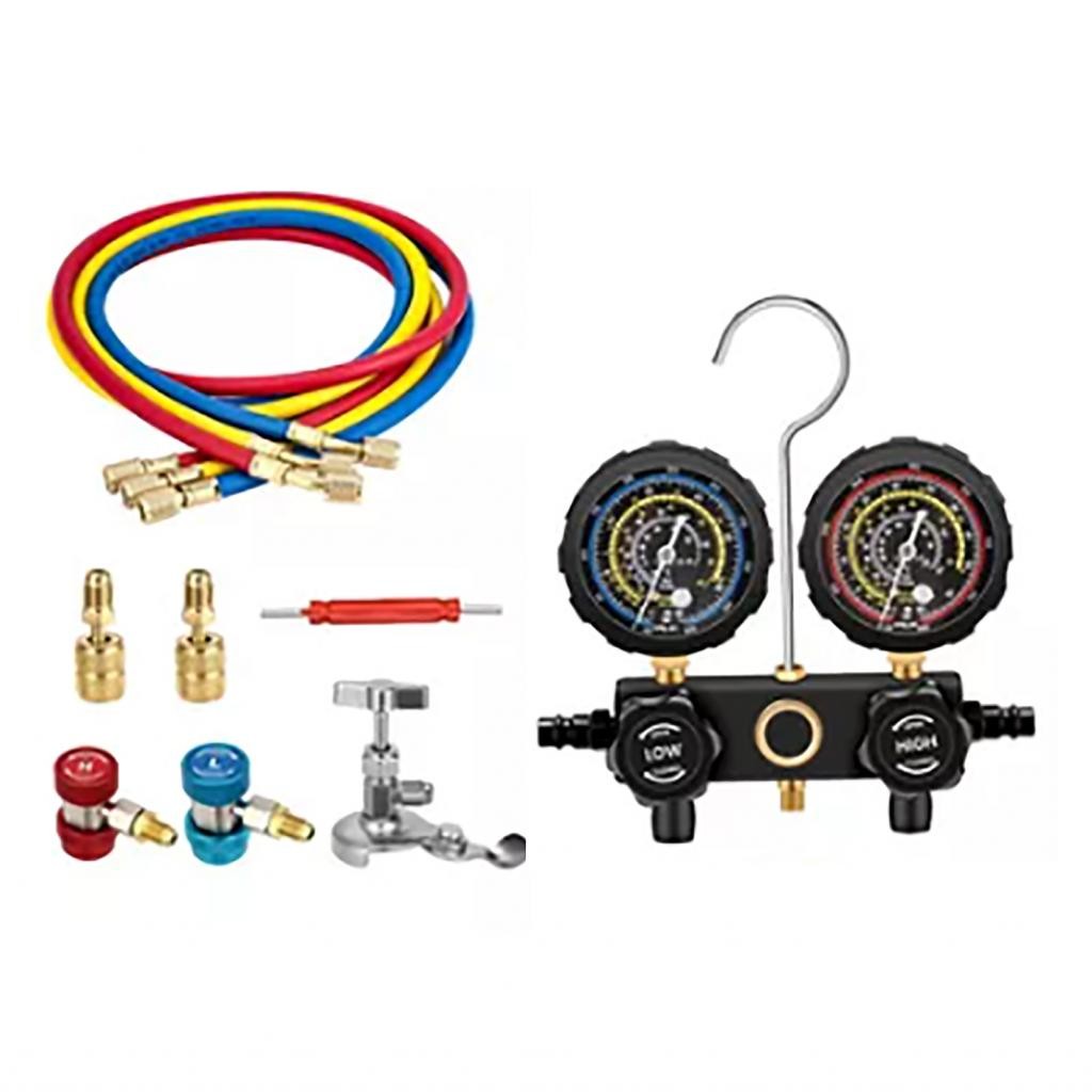 hmeishop-ph AYNEFY AC Pressure Gauge Set Home Car Air Conditioner ...