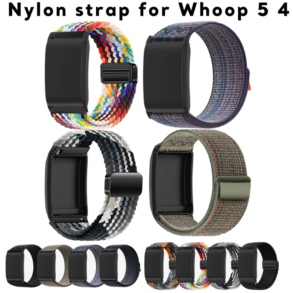 Nylon Watch Strap for Whoop 5.0 Wristband Weave Fabric Watch Band with ...