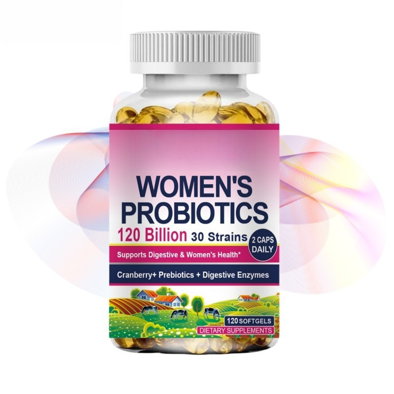 Probiotics Women's Capsules 120 billion CFU, promotes environmental ...