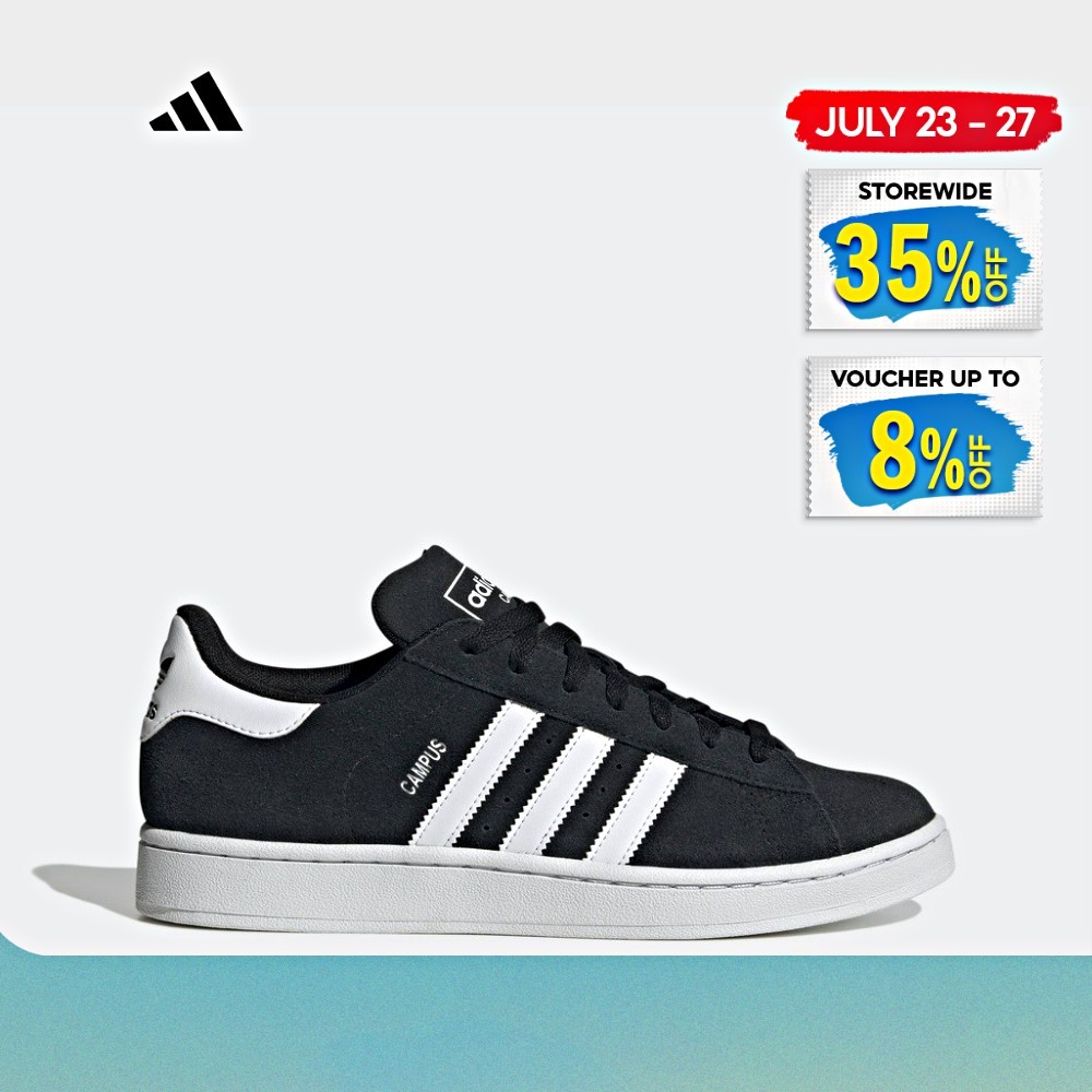 adidas Lifestyle Campus 2.0 Shoes Men Black ID9844 | Shopee Philippines