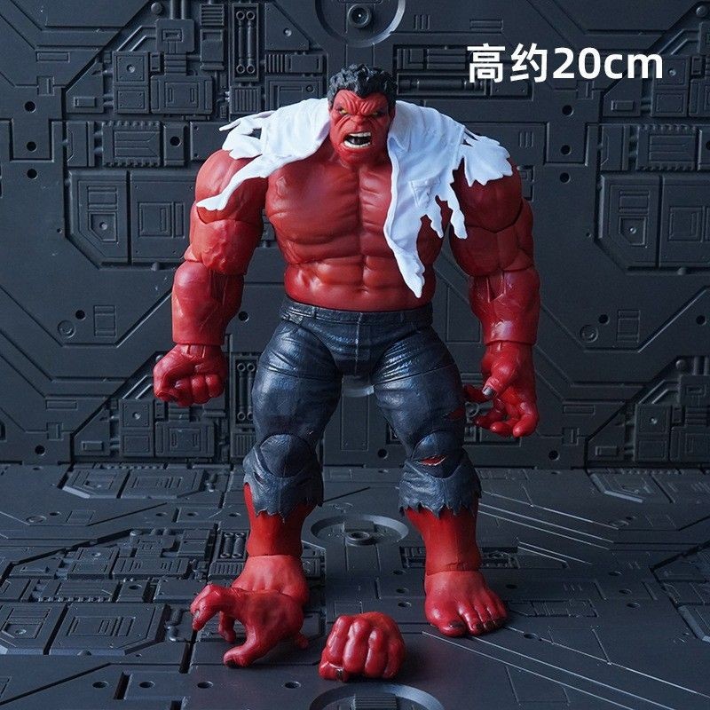 Shawl Rotten clothes red Giant Hulk Figure Model Action Figure Rockman ...