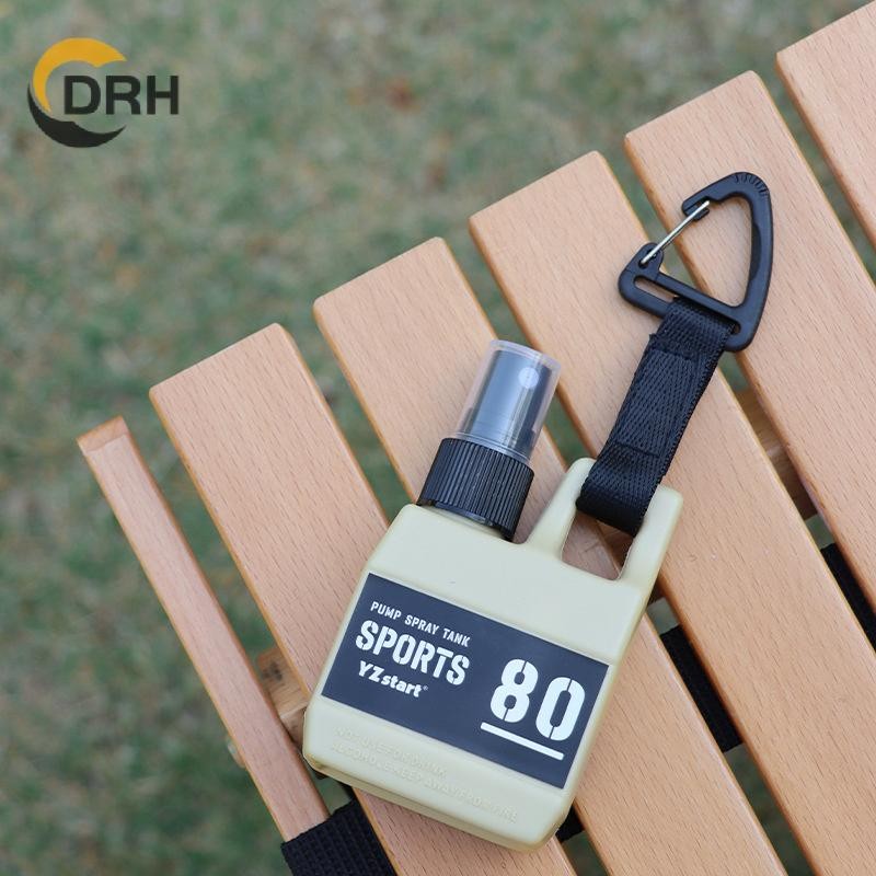 [DRH] 80ml Pump Bottle Portable Empty Cosmetic Containers With Buckle ...