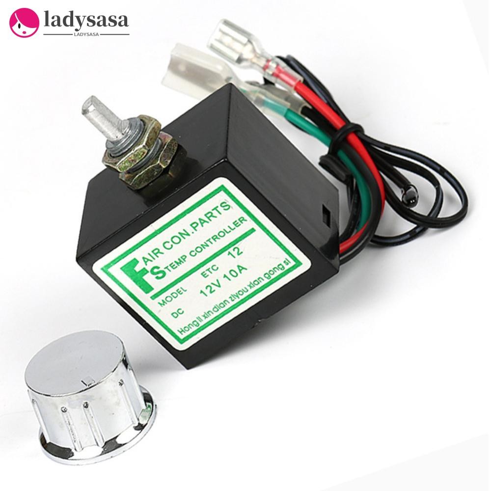Ladysasa 10A 12/24V Car Air Conditioner Electronic Thermostat Switch ...