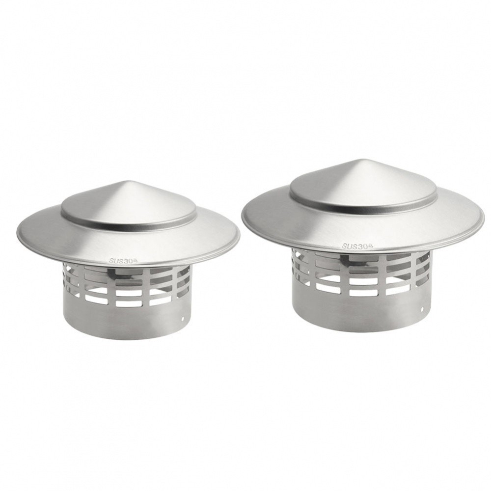 high-quality 304 stainless steel Chimney Cap Exterior Wall Fresh Air ...