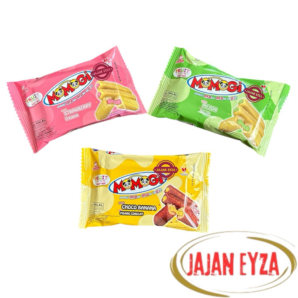 Momogi fruit series packet of 10 momogi choco banana momogi melon ...