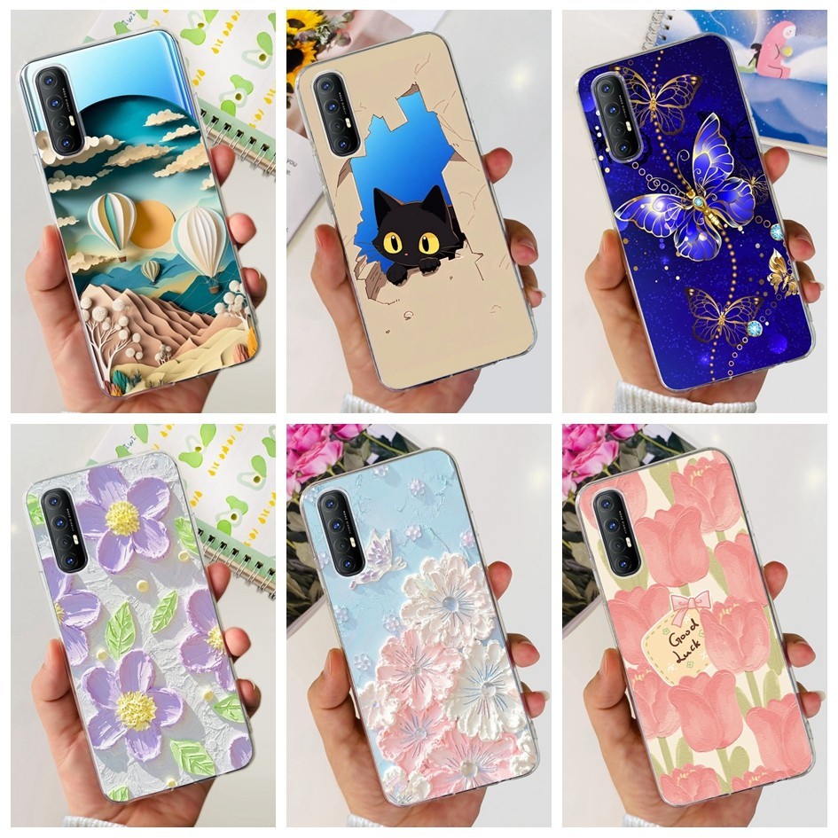 Soft Casing For OPPO Reno 3 Pro / Reno 3 Case CPH2035 CPH2037 CPH2036 ...
