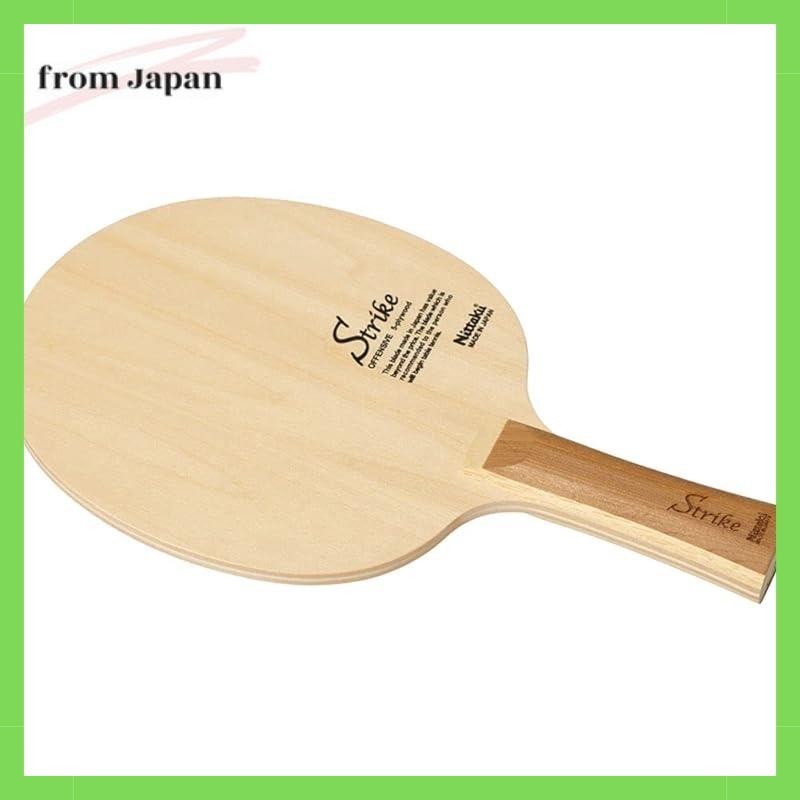 Nittaku Table Tennis Racket Strike Shakehand Attack 5-Ply Flare 【Made ...
