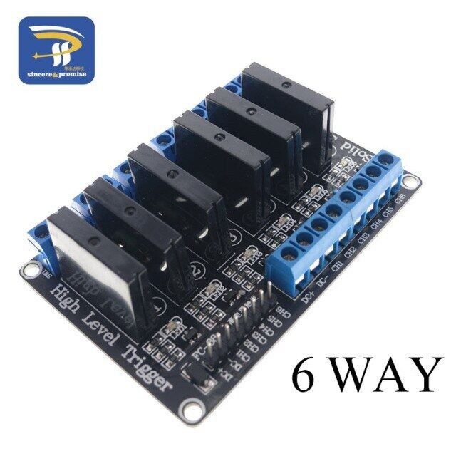 RQ+j+w5V 1 2 4 Channel SSR AVR G3MB 202P 8 Way High Level Solid State ...