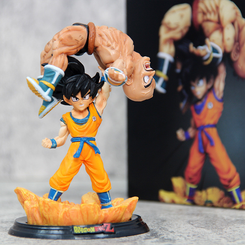 Dragon Ball WCF Wukong lifts Naba model figure Super Saiyan animation ...