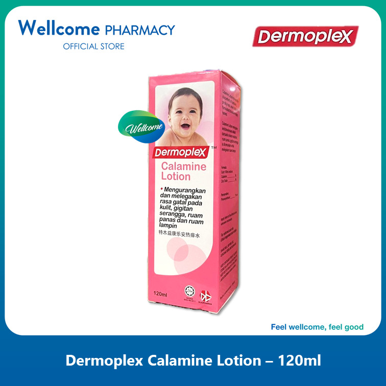 Dermoplex Calamine Lotion - 120ml | Shopee Philippines