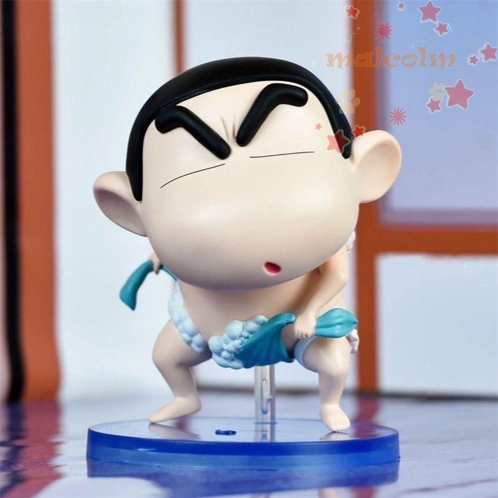 MALCOLM Crayon Shin Chan Figure Collection Cake Decoration Crayon Shin ...