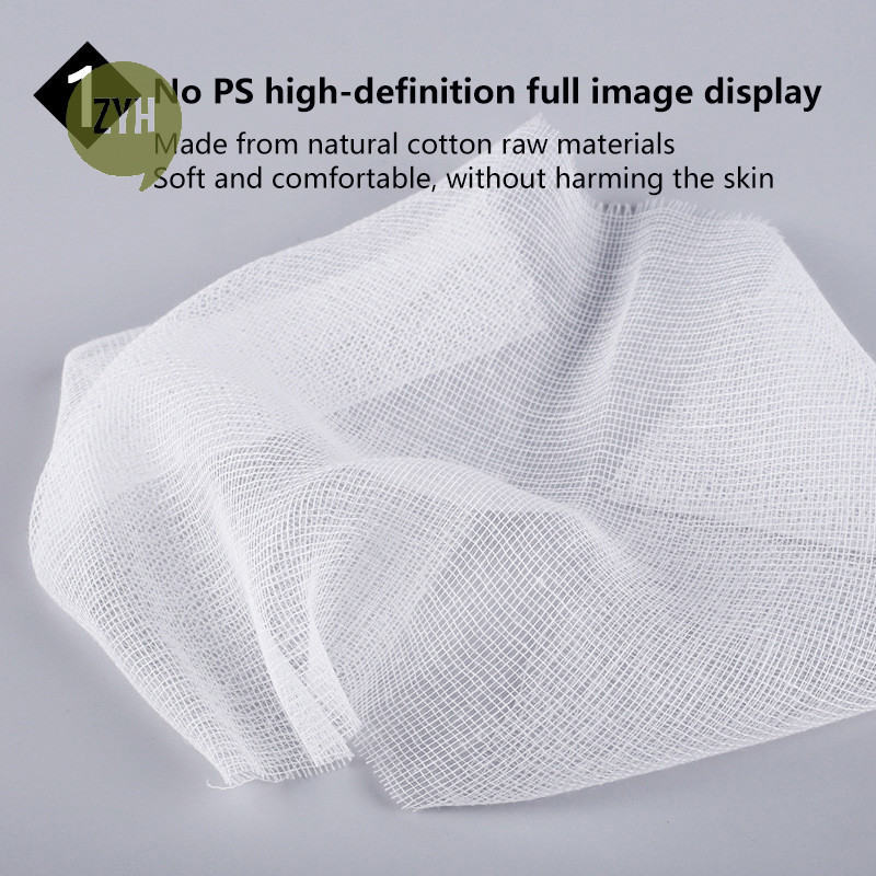 [ZYH] 100pcs Disposable Spa Face Gauze Mask Paper Sheet Beauty Salon ...
