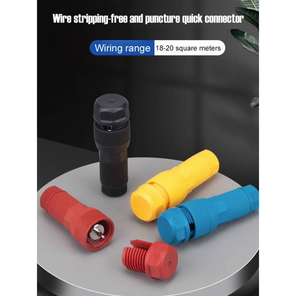 Quick Puncture Connector Wire Stripping Connector Rotating Parallel ...