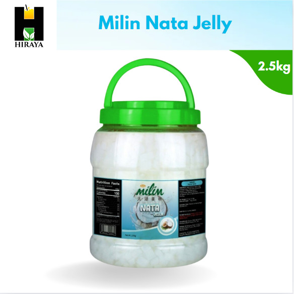 Milin Nata De Coco Milk tea Sinkers / Toppings (2.5kg) Fruit Tea Sinker ...
