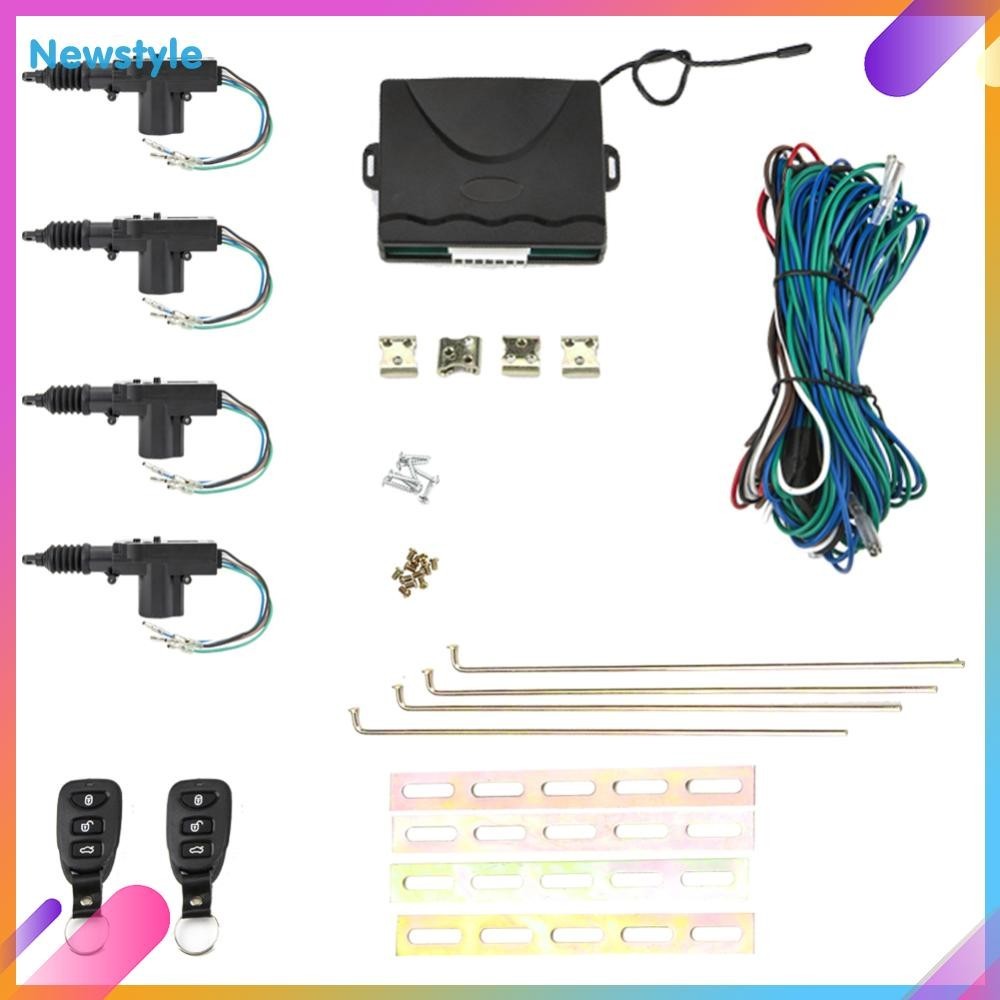 Universal 12V Car Keyless Entry System Car Central Locking Kit with ...