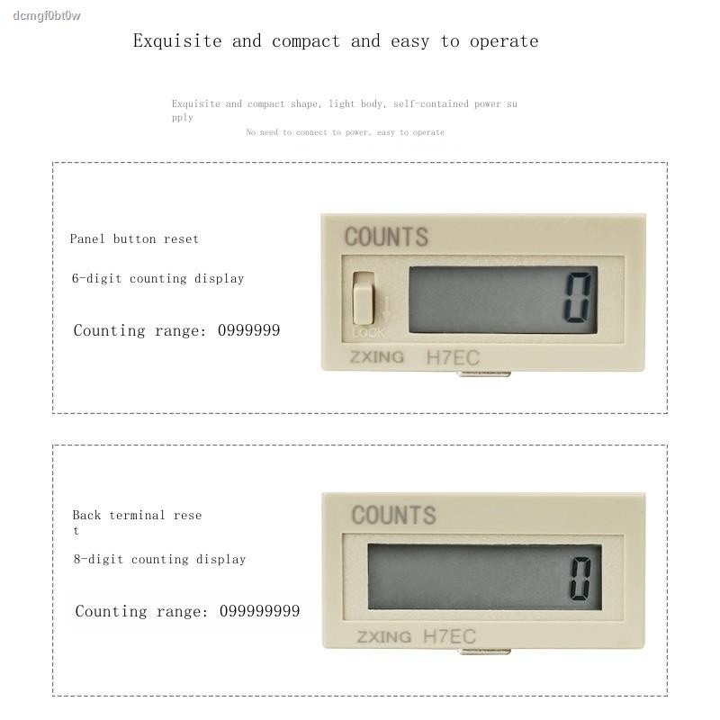 Industrial digital display electronic counter magnetic induction 220V24 ...