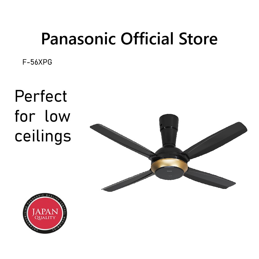 Panasonic F-56XPG 56 inch 4-Blade Ceiling Fan with Remote | Shopee ...