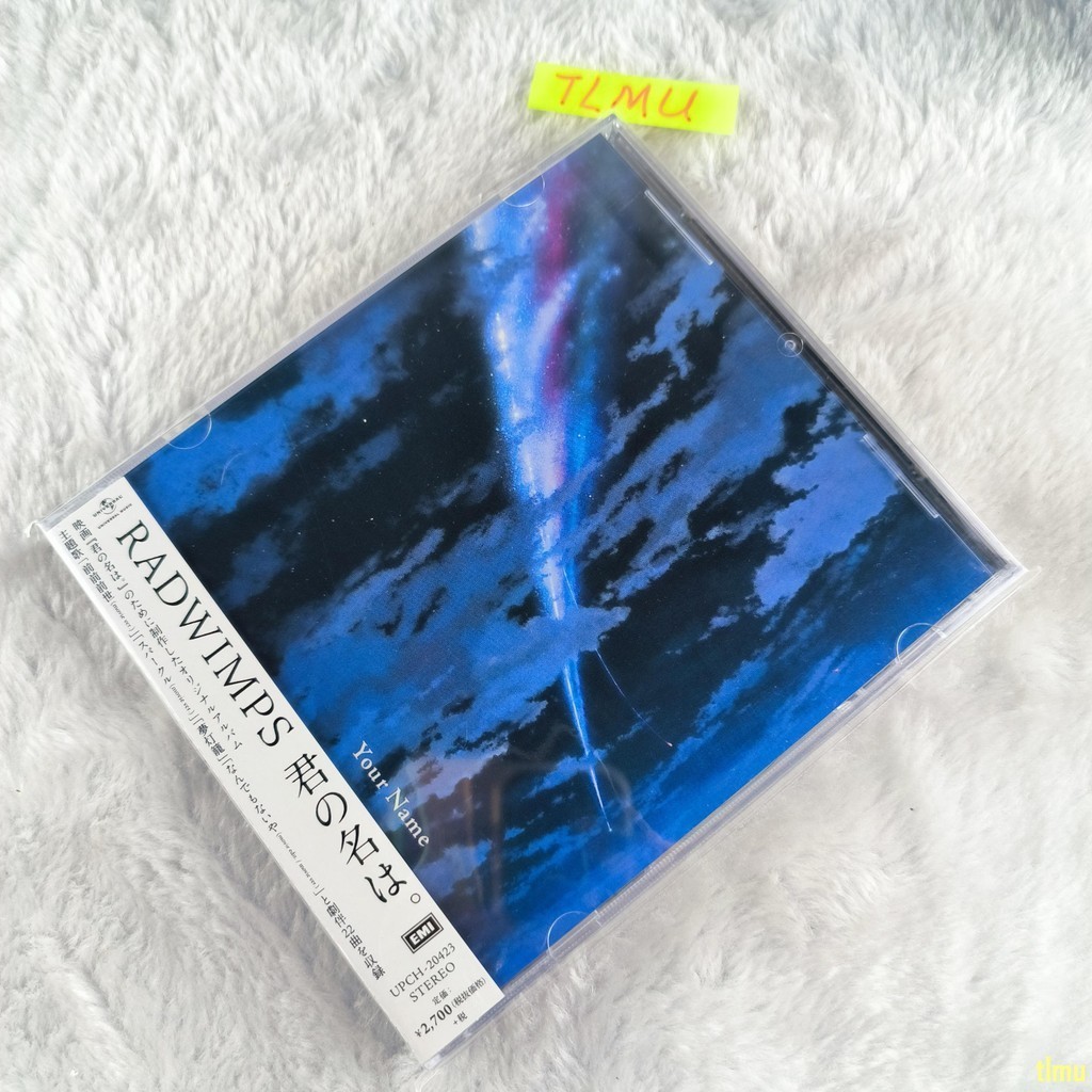 J618 Radwimps Your Name CD Ost Japanese Anime Album 2016 Rock Pop C0105 ...