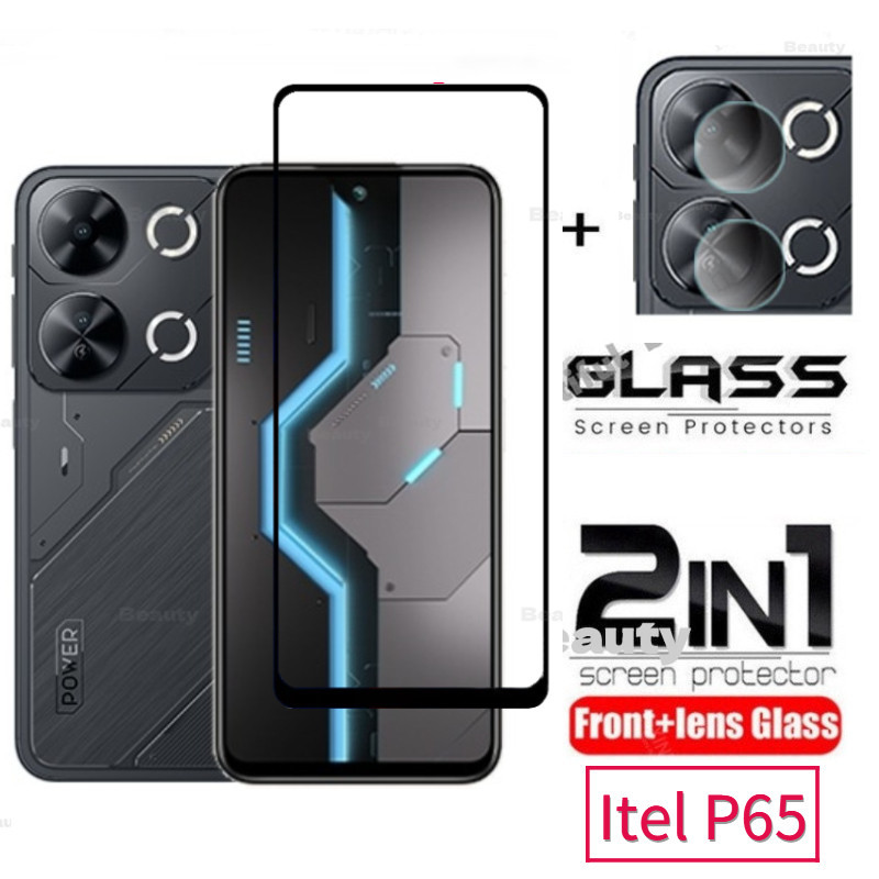 For Itel P65 2024 Screen Protector Tempered Glass Film For Itel P 65 ...